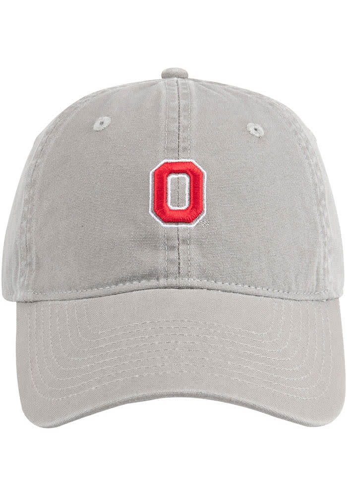 Colosseum GREY Ohio State Buckeyes Gameday Buckle Back Cap Adjustable ...