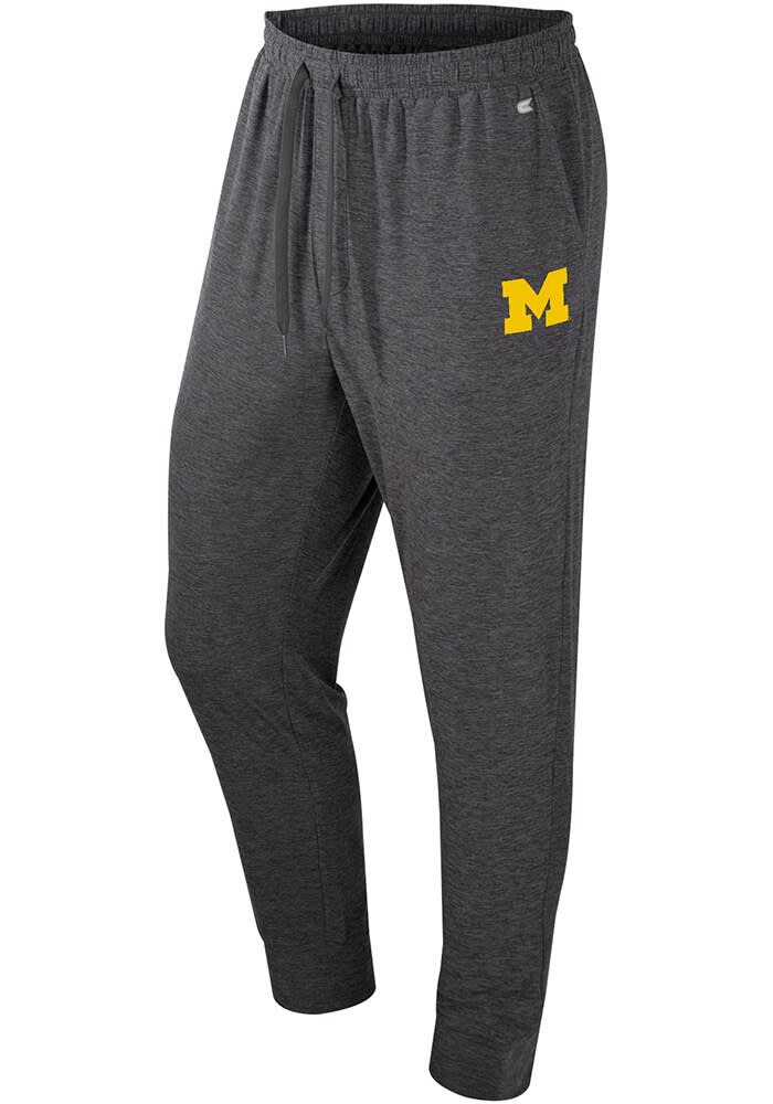 Michigan Wolverines Mens Colosseum GREY Rocky Pants - 150317584