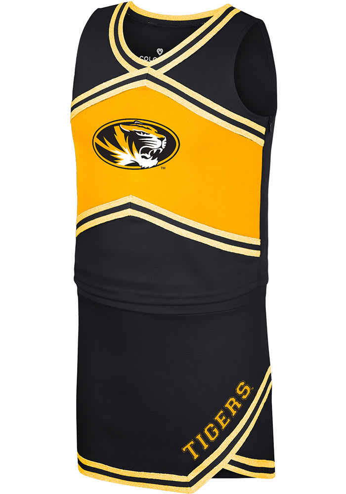 Colosseum Missouri Tigers Girls BLACK Time for Recess Outfit - 150318782
