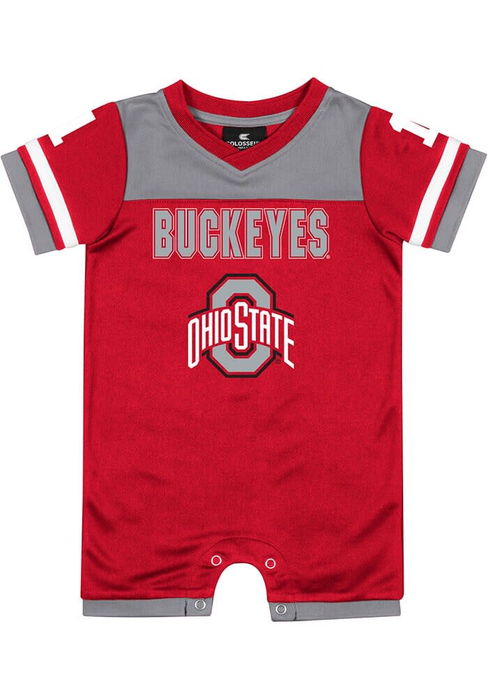 Colosseum Ohio State Buckeyes Baby Red Battle of the Bands One Piece ...