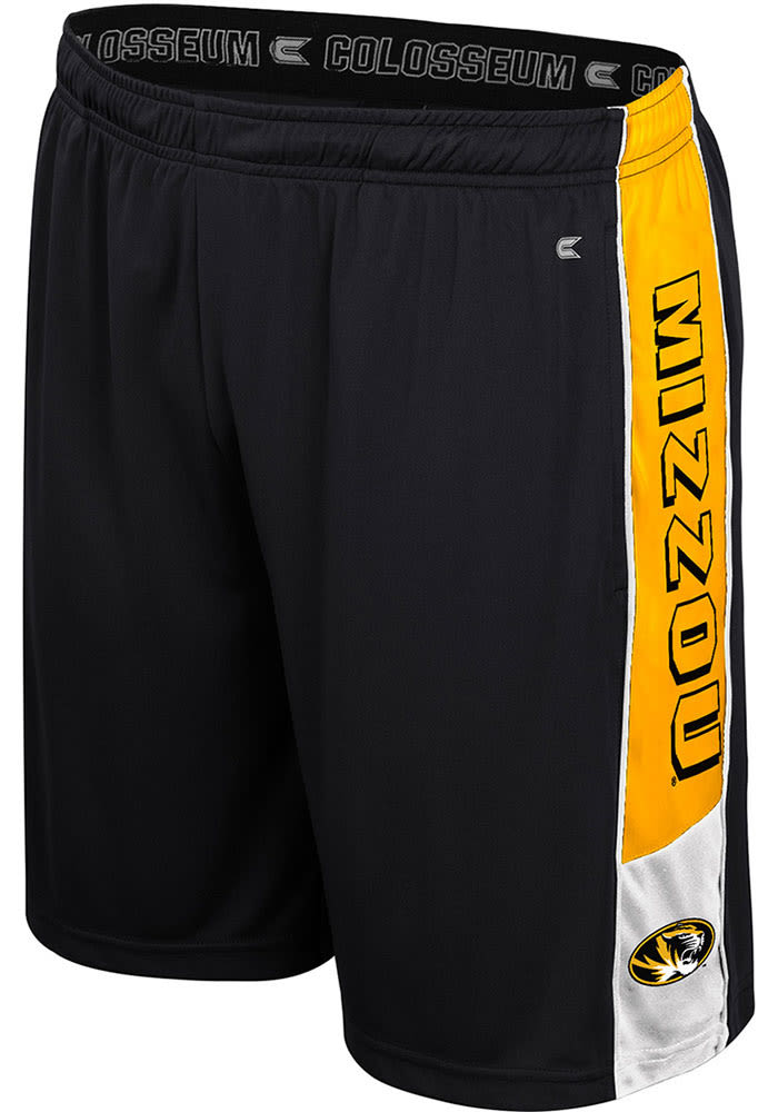 Missouri Tigers Mens Colosseum BLACK Quantum Shorts - 150322552