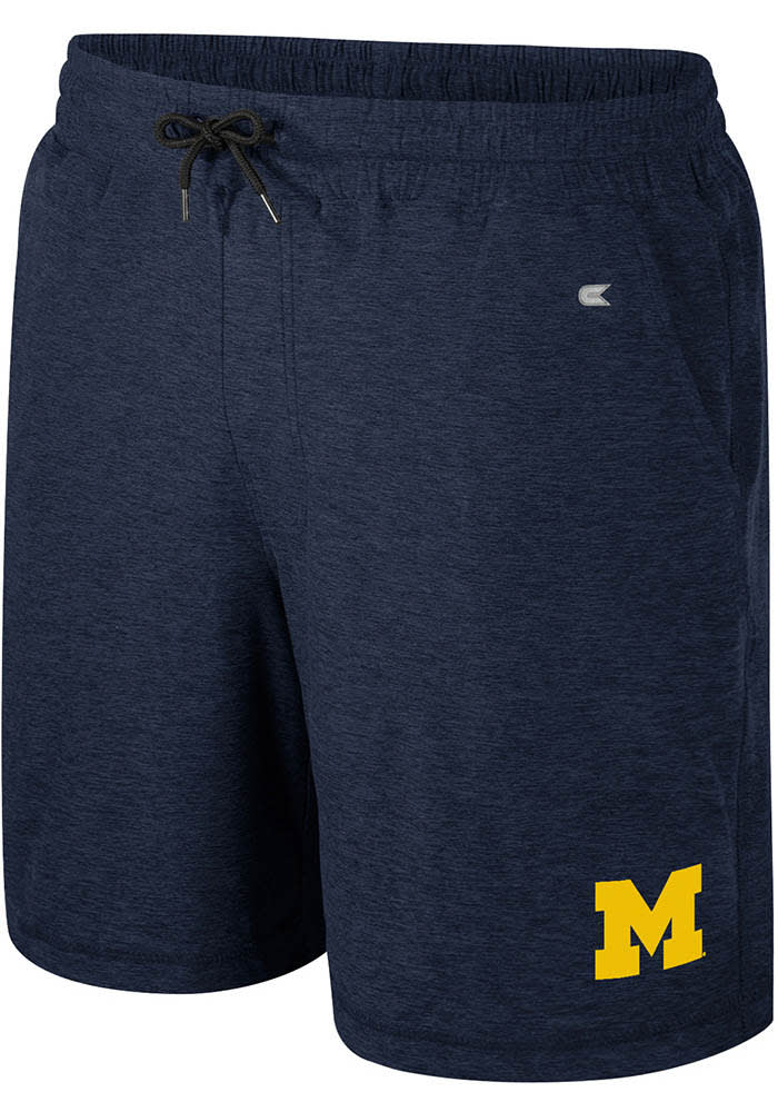 Michigan Wolverines Mens Colosseum BLUE Jacob Shorts - 150325570
