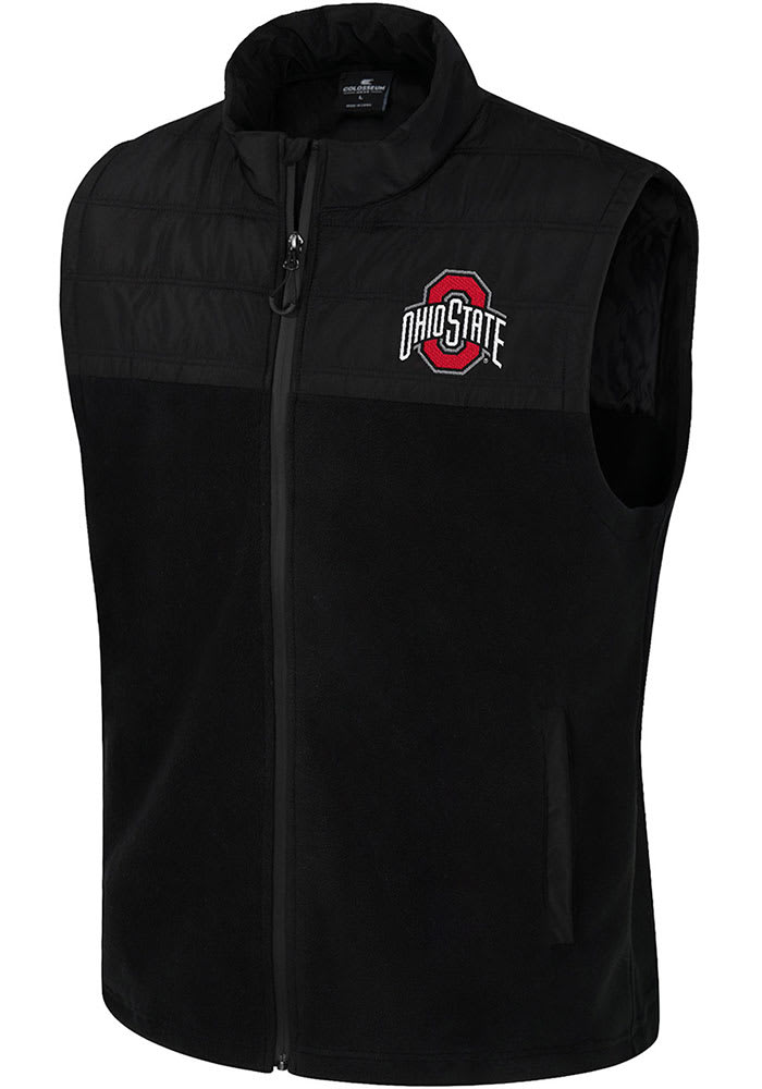 Colosseum Ohio State Buckeyes Mens BLACK Block The Sun Vest - 150330354
