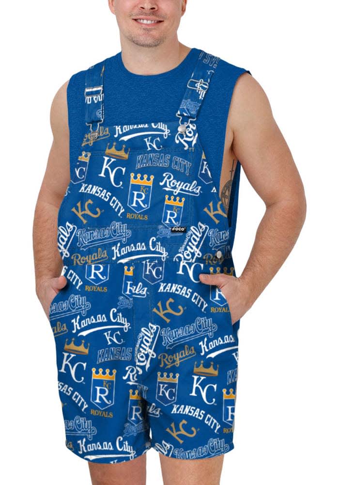 Forever Collectibles Kansas City Royals Mens ROYAL Historic Print ...