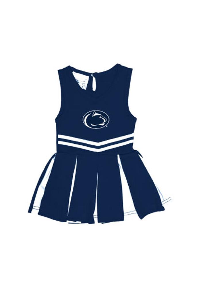 Baby NAVY Penn State Nittany Lions Logo Cheer Cheer Dress - 10191164