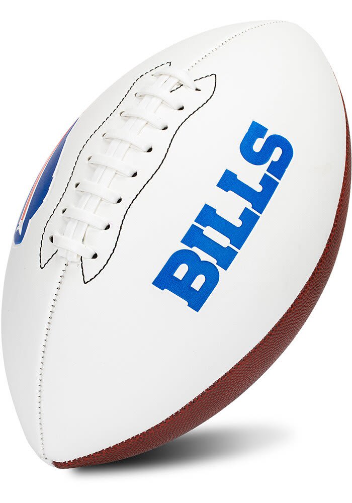 Buffalo Bills BLUE Signature Autograph Football - 1540241