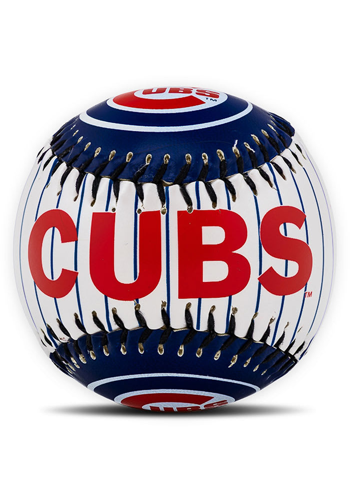 Chicago Cubs Gloss Pearl Baseball - WHITE