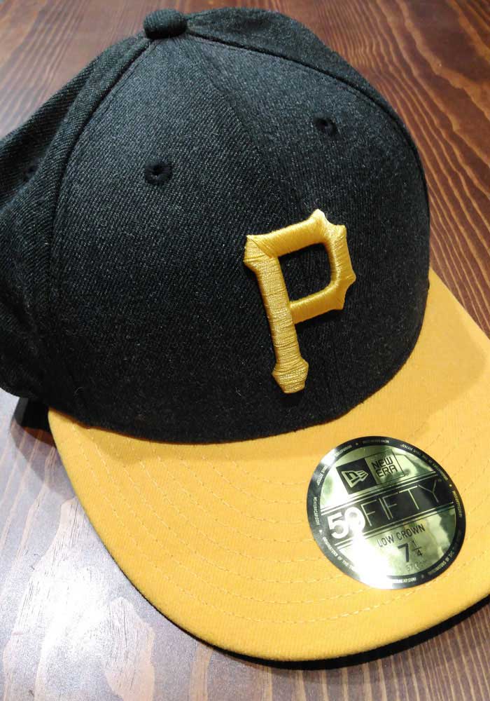 Pittsburgh Pirates Mens Change Up LP9FIFTY BLACK New Era Fitted Hat - 15464