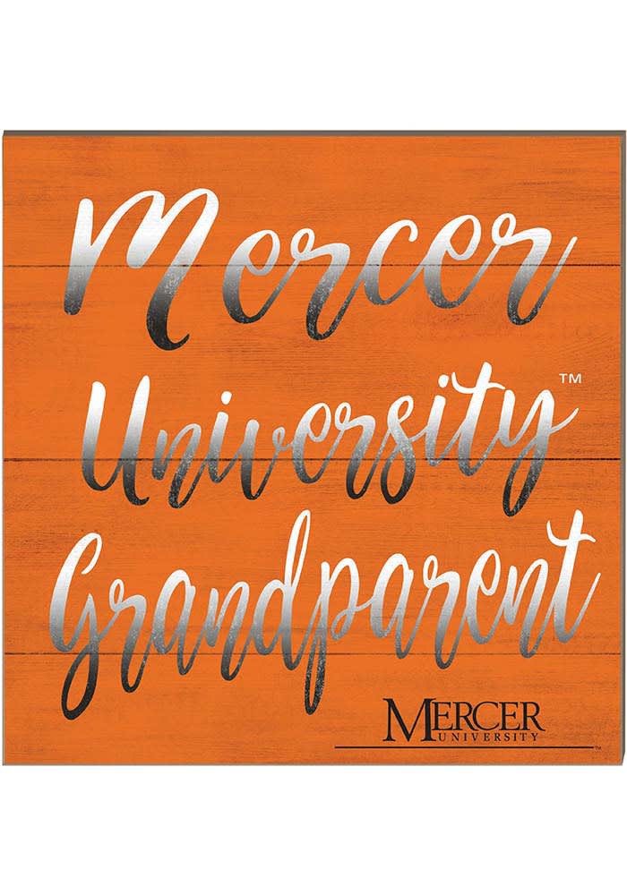 Jardine Associates Mercer Bears 10x10 Grandparents Sign