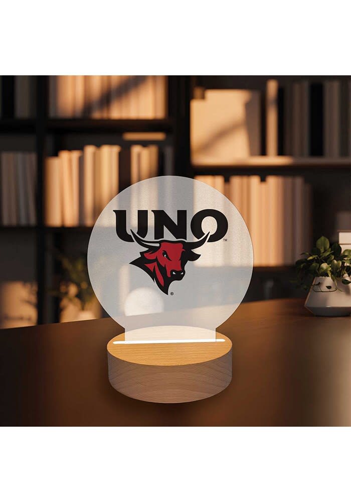 UNO Mavericks Logo Light Desk Accessory - RED