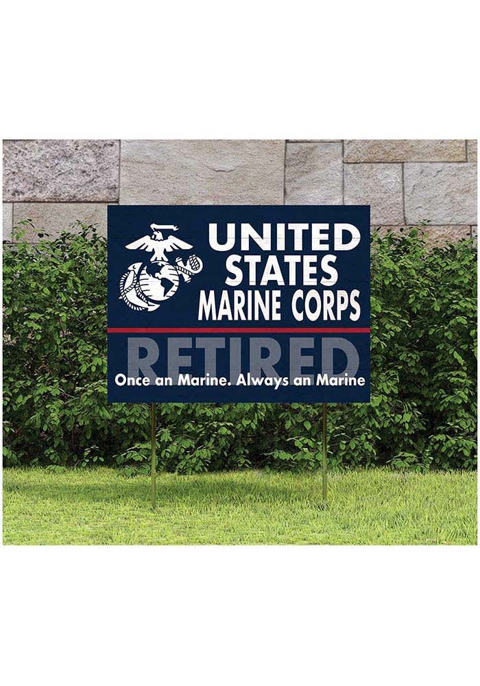 Marine Corps RED 18x24 Always a Marine Yard Sign - 15672943