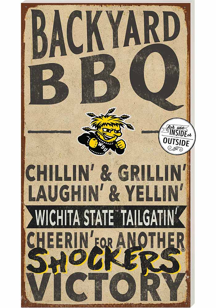 KH Sports Fan Wichita State Shockers YELLOW 11x20 Indoor Outdoor BBQ ...