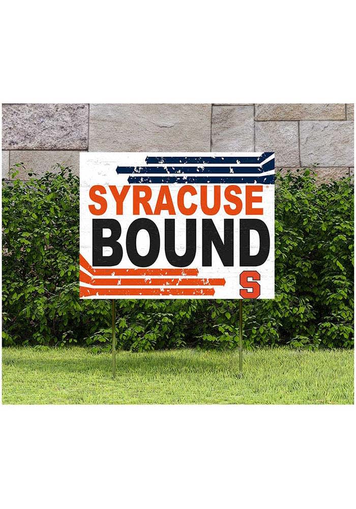 Syracuse Orange ORANGE 18" x 24" Retro School Bound Yard Sign - 15673106
