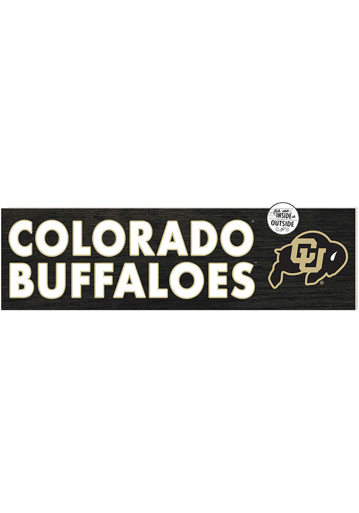 KH Sports Fan Colorado Buffaloes SILVER 35x10 Indoor Outdoor Colored ...