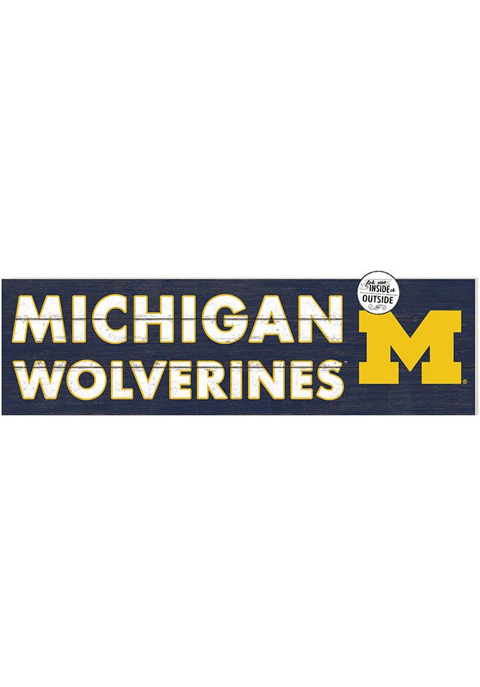 KH Sports Fan Michigan Wolverines BLUE 35x10 Indoor Outdoor Colored ...