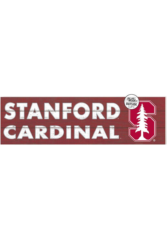 Jardine Stanford Cardinal RED 35x10 Indoor Outdoor Colored Logo Sign ...