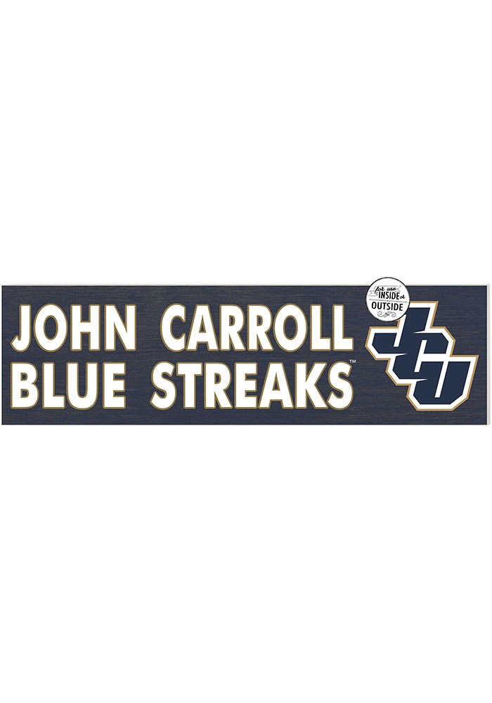 KH Sports Fan John Carroll Blue Streaks BLUE 35x10 Indoor Outdoor ...