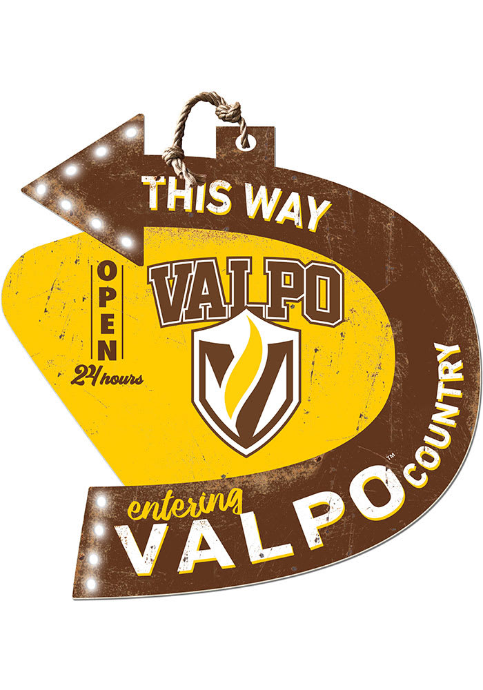 Jardine Associates Valparaiso Beacons This Way Arrow Sign