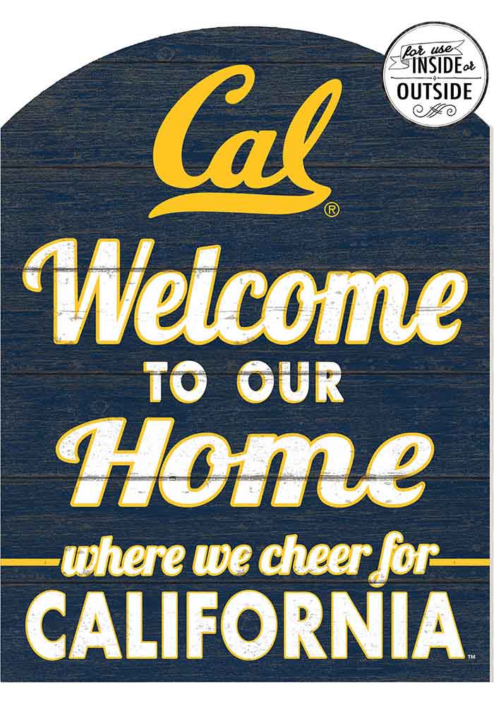 Jardine Cal Golden Bears BLUE 16x22 Indoor Outdoor Marquee Sign - 15674666