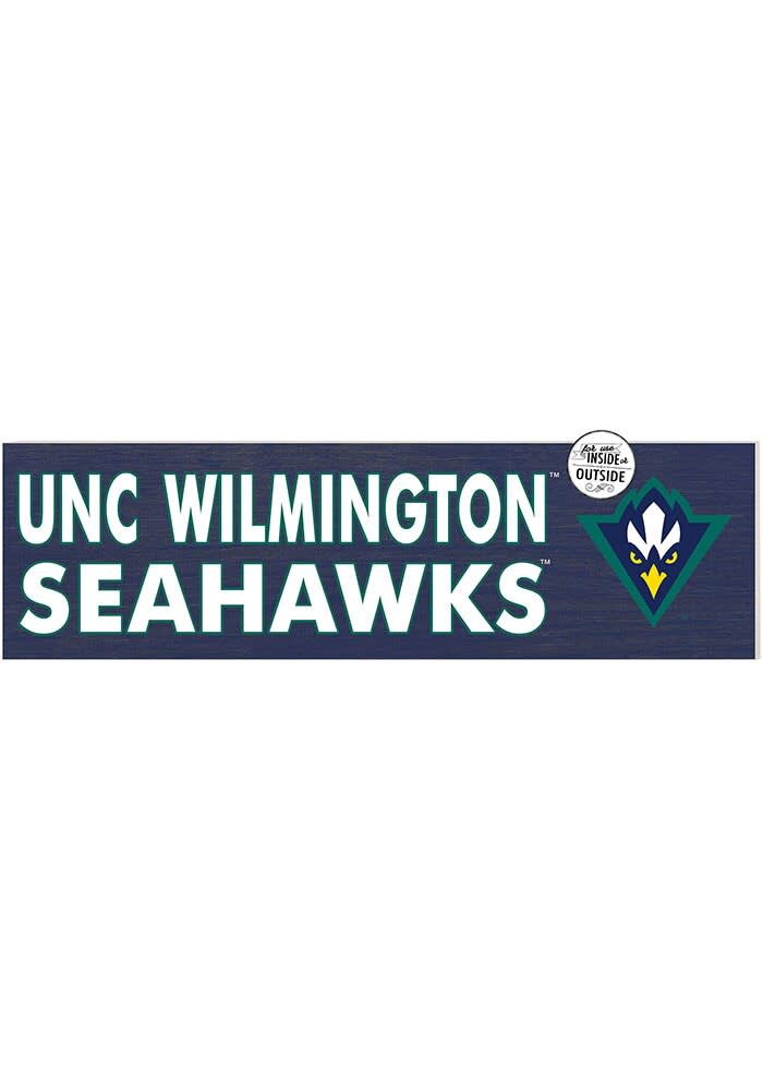 Jardine UNCW Seahawks BLUE 35x10 Indoor Outdoor Colored Logo Sign ...