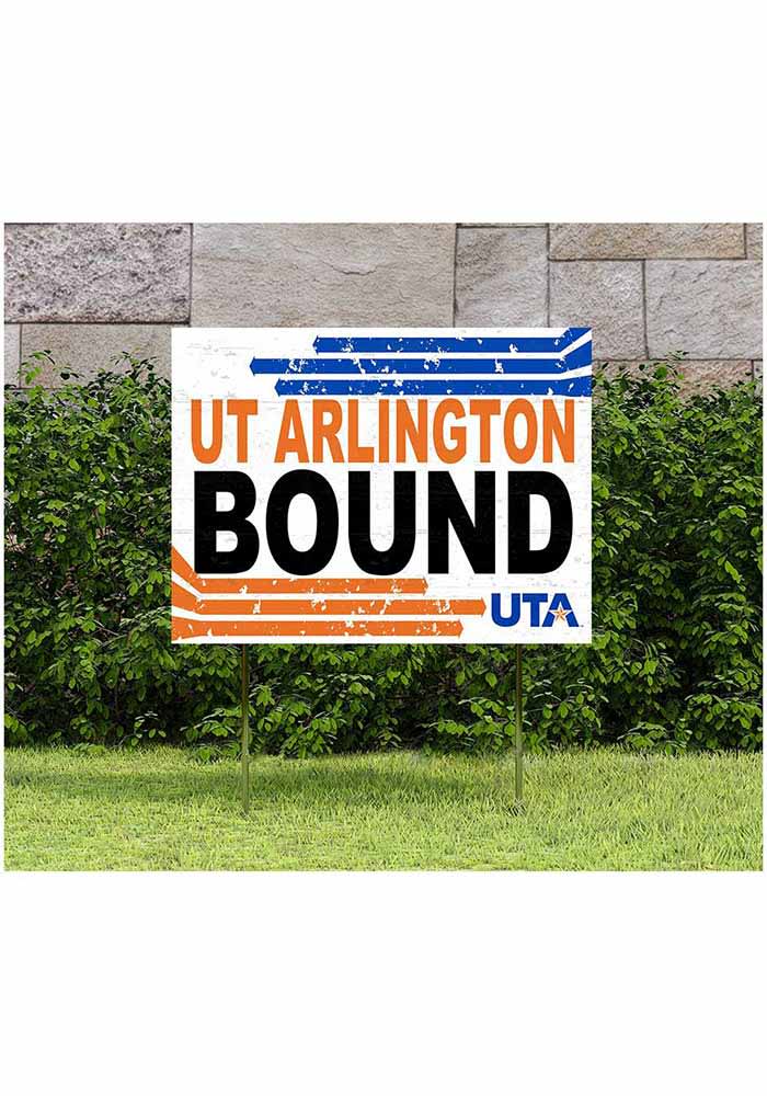 UTA Mavericks BLUE 18" x 24" Retro School Bound Yard Sign - 15677506