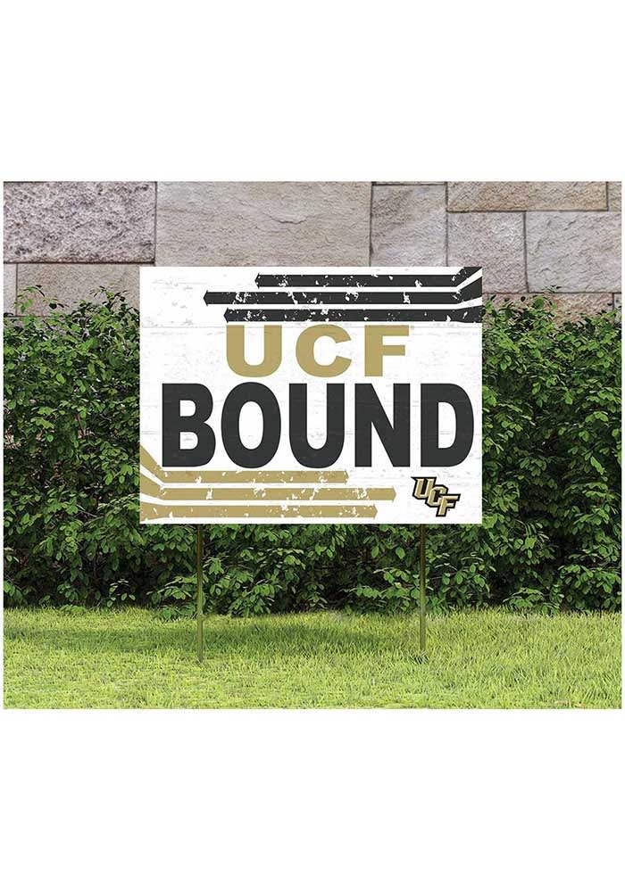 UCF Knights BLACK 18" x 24" Retro School Bound Yard Sign - 15677508