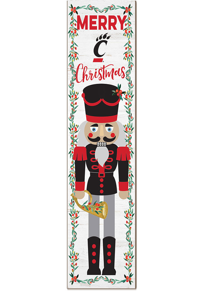 Cincinnati Bearcats Red Nutcracker Leaning Sign - 15678927