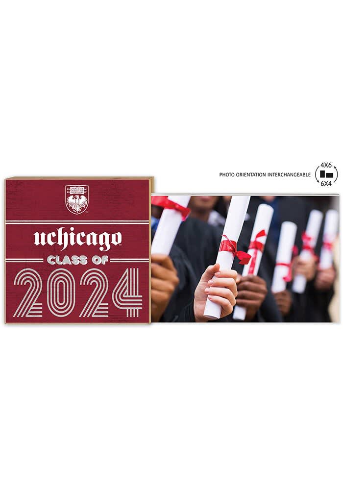 University of Chicago Maroons Class of 2024 Floating Picture Frame