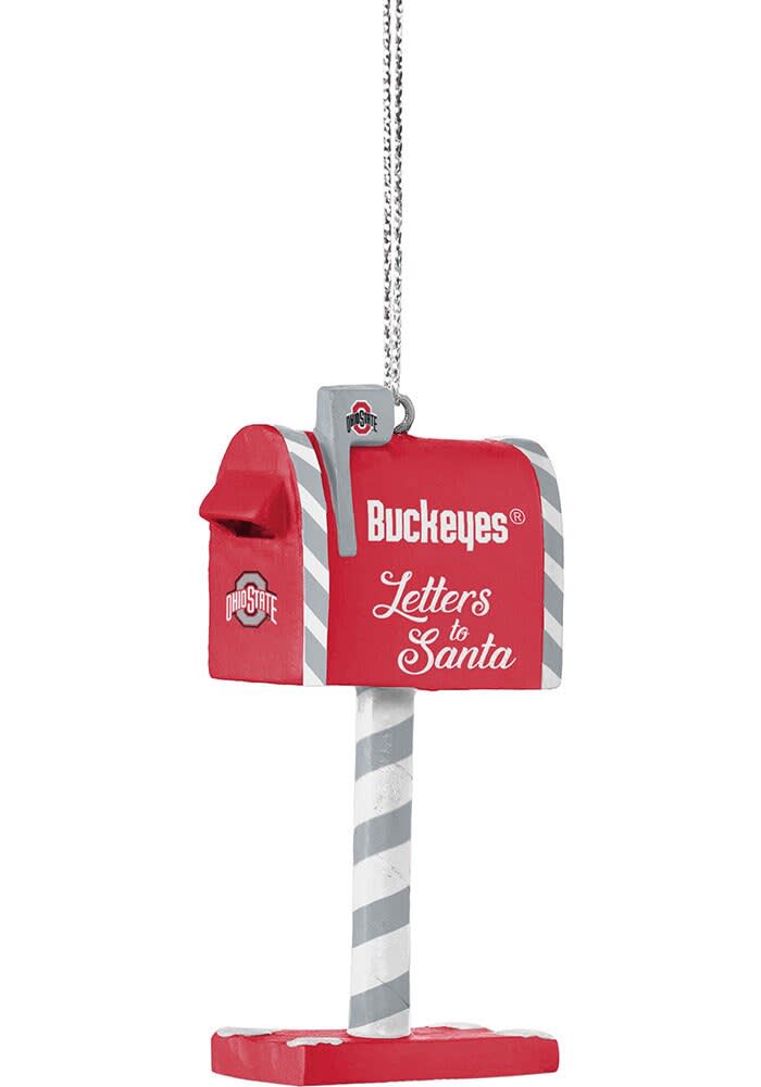 Ohio State Buckeyes Red Mailbox Ornament - 1600387