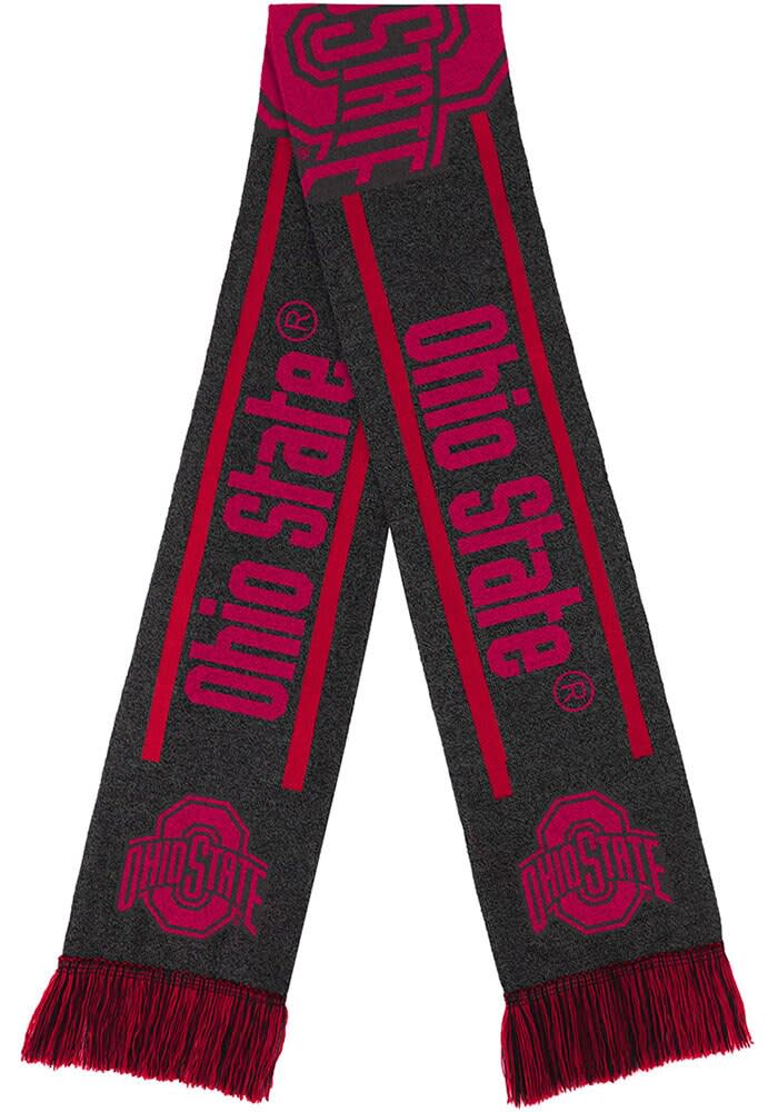 Ohio State Buckeyes Charcoal Gray GRAY Scarf - 1600539