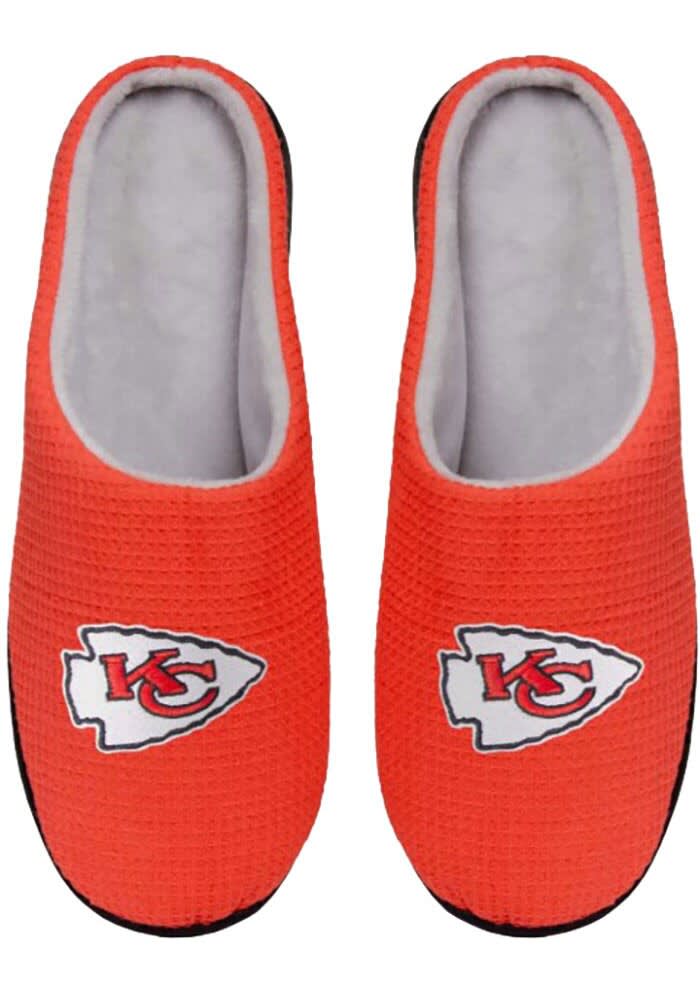 Kansas City Chiefs Memory Foam Slide Mens Slippers