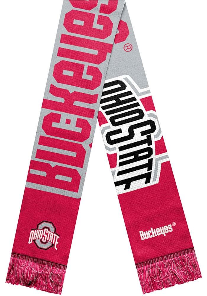 Ohio State Buckeyes Forever Collectibles Red Big Logo Mens Scarf - 16052930