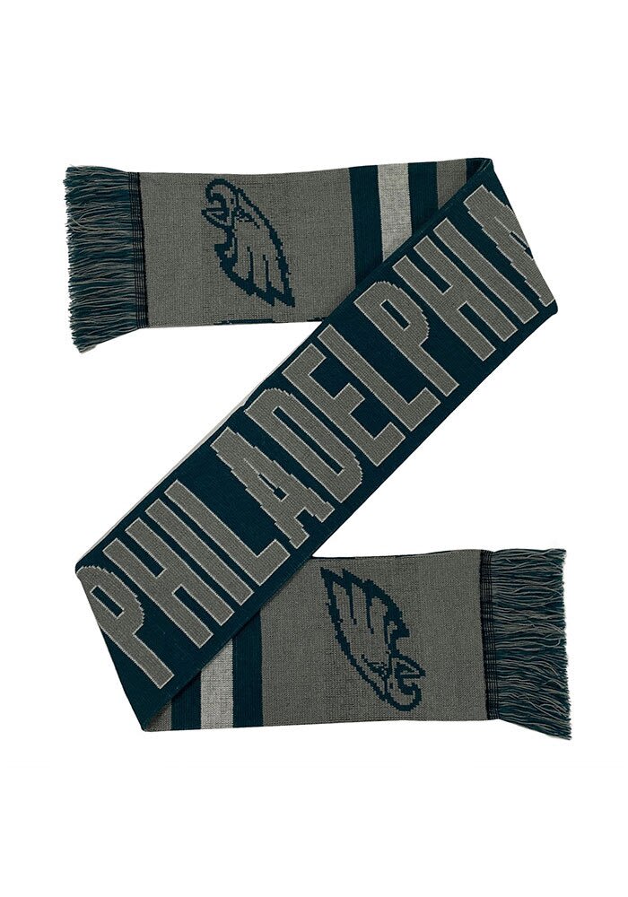 Philadelphia Eagles Reverisble Themetic GREEN Scarf - 16053351