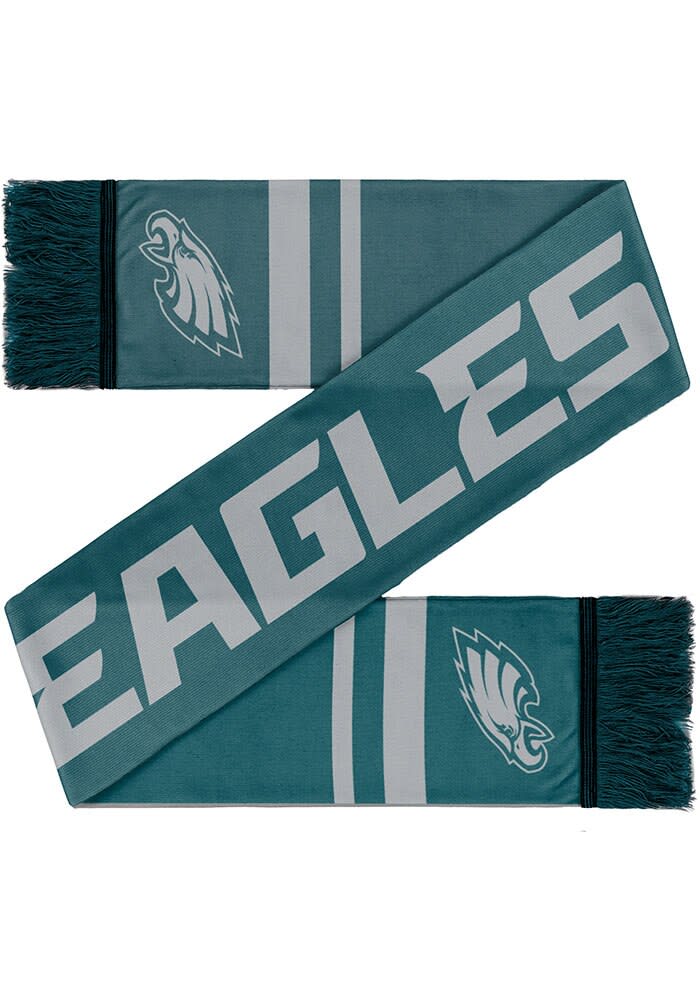 Philadelphia Eagles Two Color BLACK Scarf - 16053847