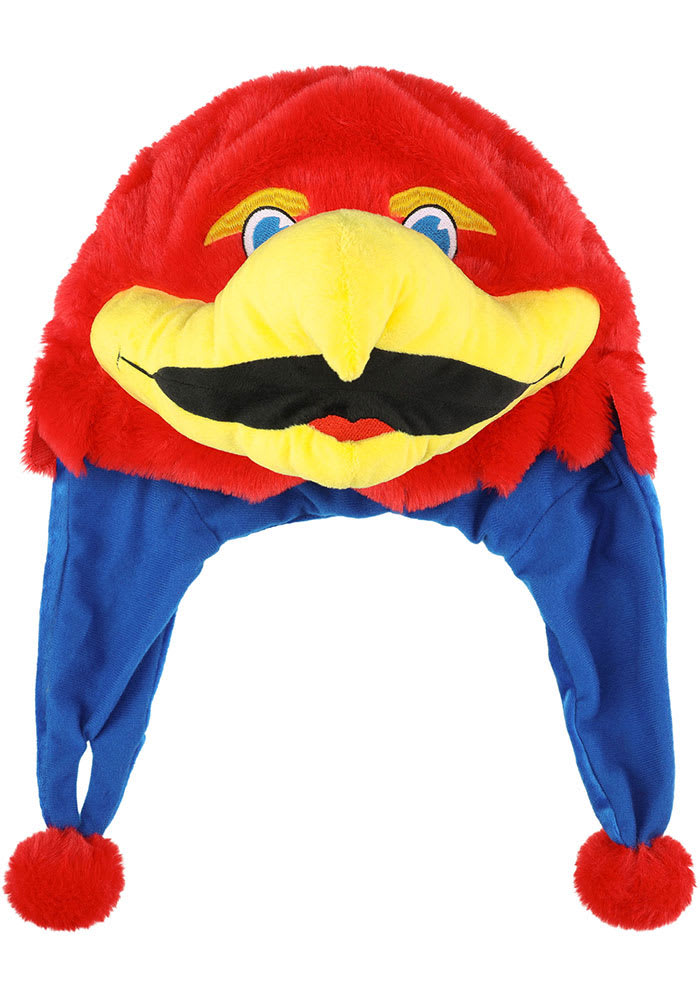 Kansas Jayhawks BLUE Mascot Plush Foam Head - 16053994