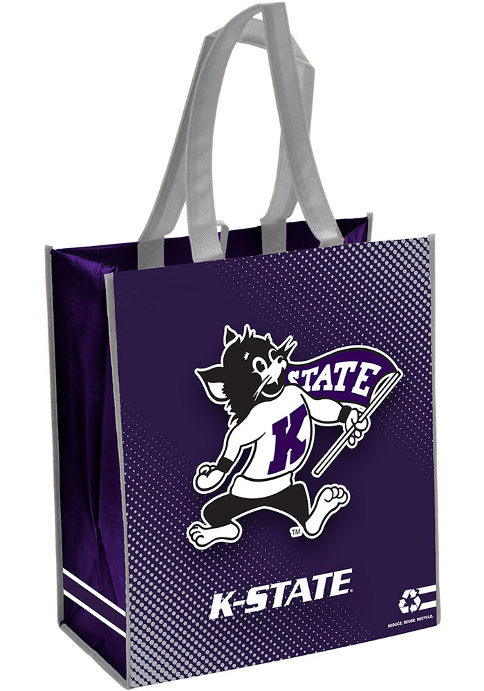 K-State Wildcats PURPLE Vinyl Reusable Bag - 16054137