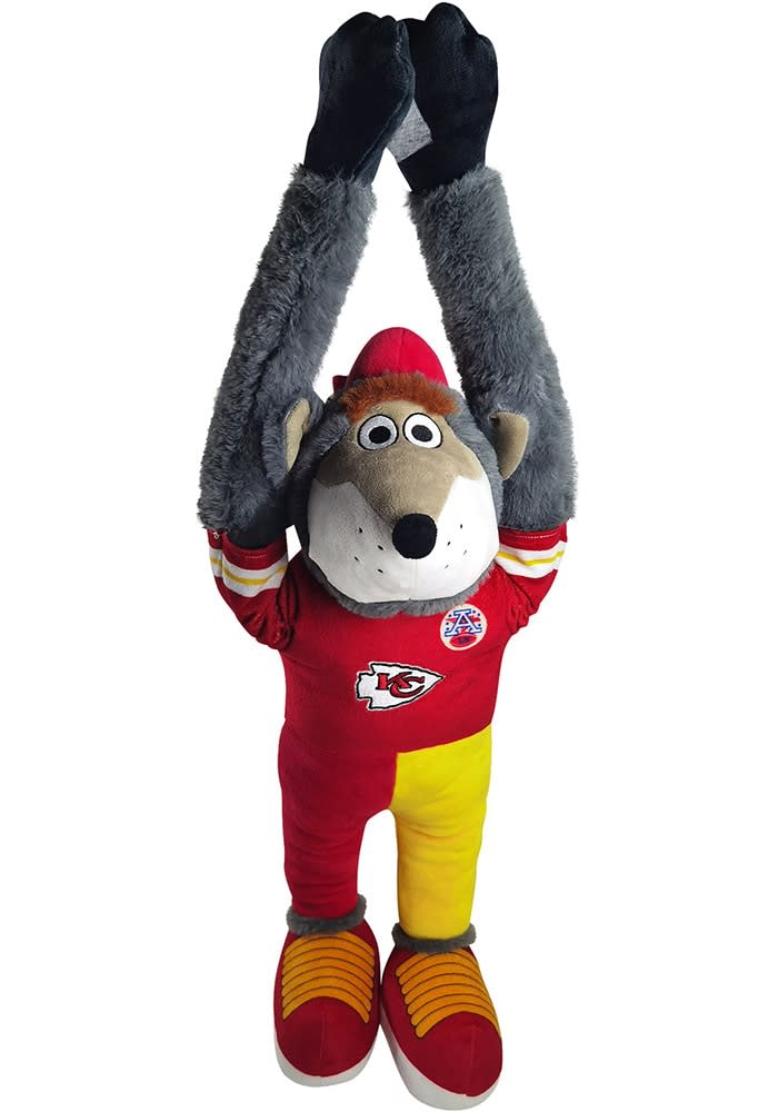Forever Collectibles Kansas City Chiefs Red Mascot Clinger Plush - 16055262