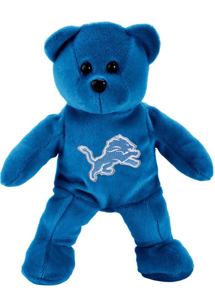 Forever Collectibles Detroit Lions BLUE Solid Bear Plush - 16055282