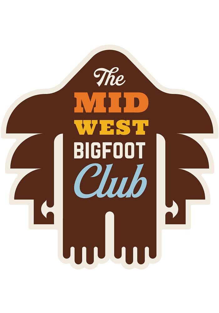 Midwest Souvenir | Midwest Stickers BROWN 3 inch - 4 inch in size ...