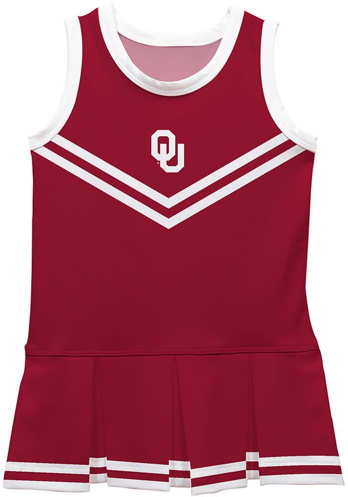 Oklahoma Sooners Vive La Fete Baby Red Britney Dress Set - 161603823