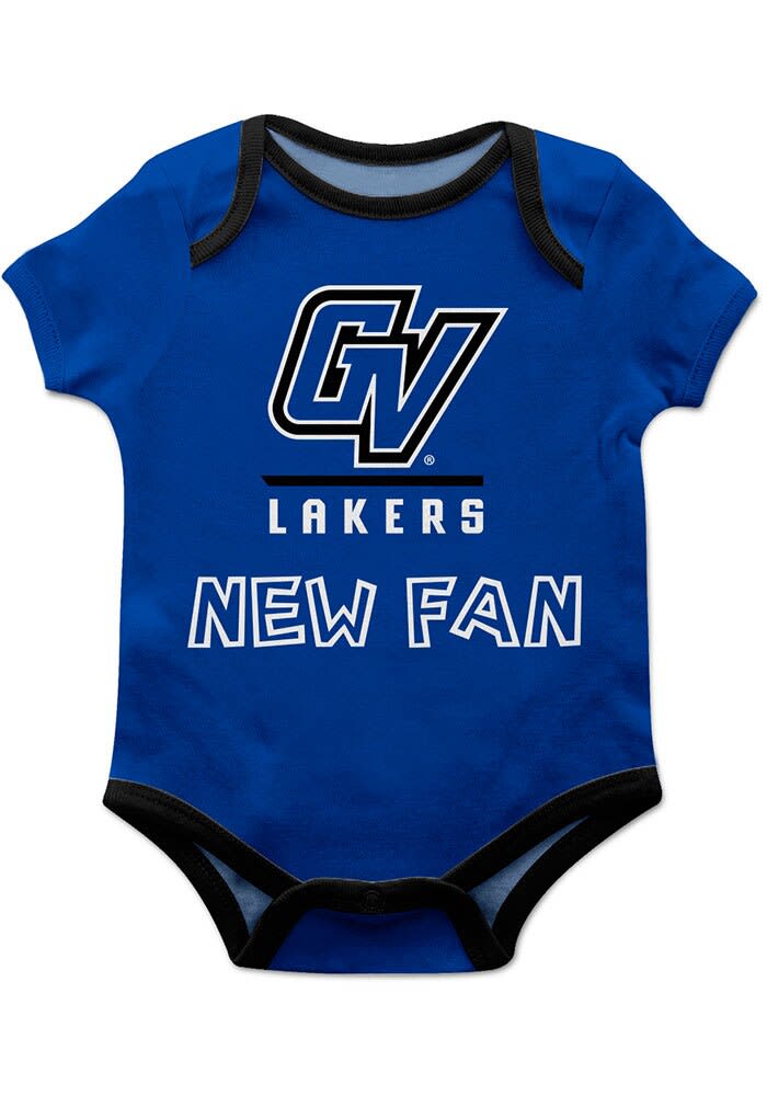 Vive La Fete Grand Valley State Lakers Baby BLUE New Fan One Piece ...