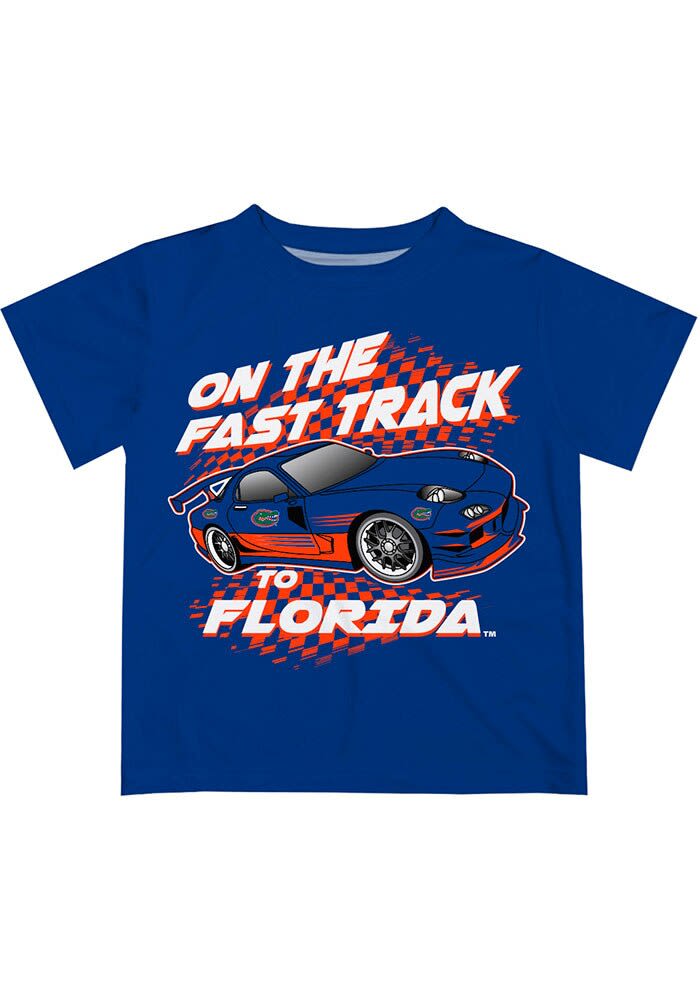 Vive La Fete Florida Gators Infant Fast Track Short Sleeve T-Shirt BLUE ...