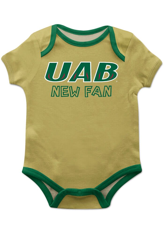 Vive La Fete UAB Blazers Baby GOLD New Fan One Piece