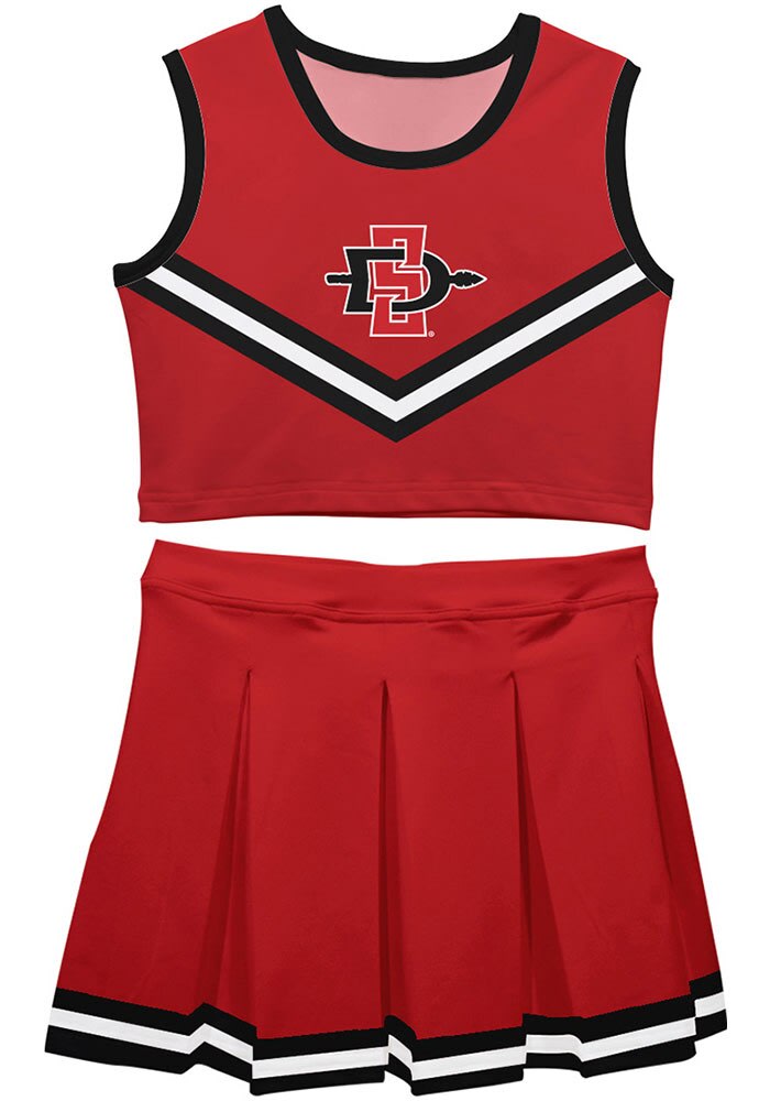 Vive La Fete San Diego State Aztecs Girls Red Ashley 2 Pc Outfit ...
