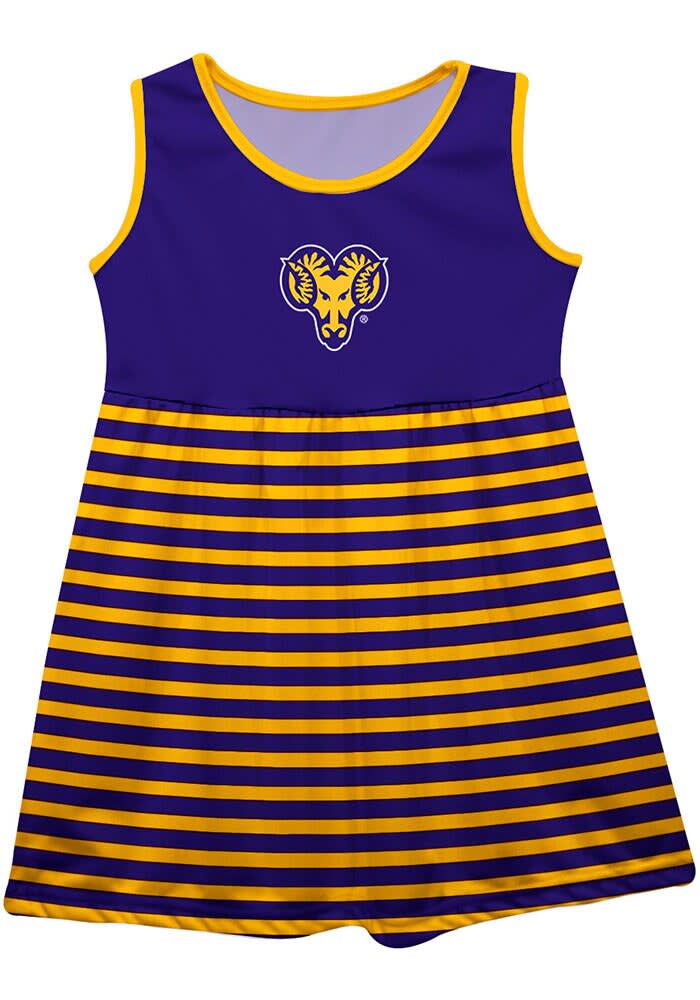 Vive La Fete West Chester Golden Rams Toddler Girls Stripes Short ...