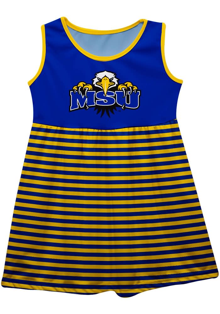 Vive La Fete Morehead State Eagles Girls BLUE Stripes Short Sleeve ...