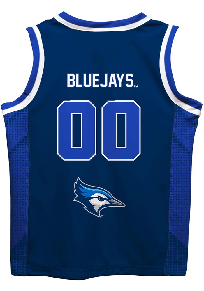 Creighton Bluejays Vive La Fete Toddler BLUE Mesh Basketball Jersey ...