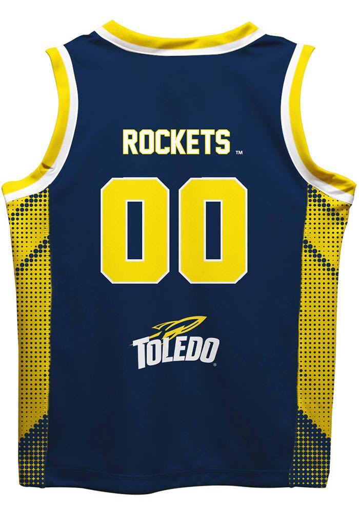 Toledo Rockets Vive La Fete Toddler BLUE Mesh Basketball Jersey - 16166932