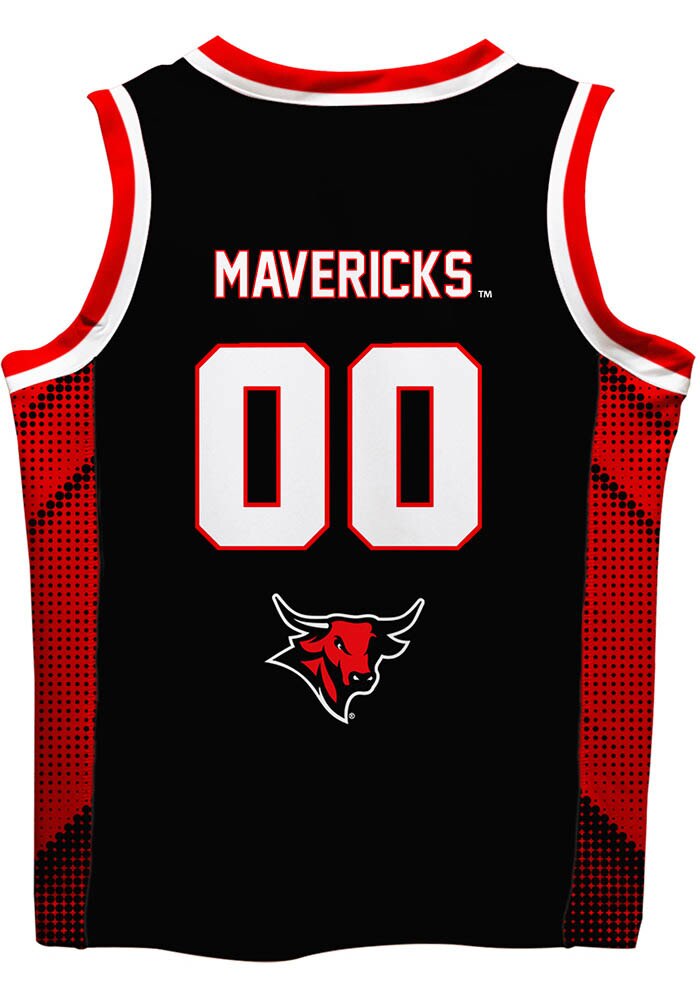 UNO Mavericks Youth Red Mesh Basketball Jersey - 16167096