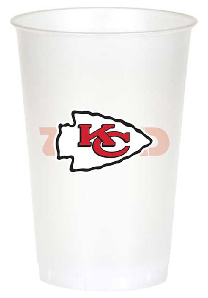 Kansas City Chiefs Red 20 oz 8 Pack Disposable Cups - 16370979